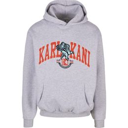Karl Kani Sweatshirt 'Eagle' Herren Gr&ouml;&szlig;e S t&uuml;rkis / graumeliert / rot / schwarz