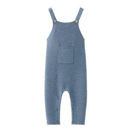 Mango Kids Latzhose 'YORK1' Gr&ouml;&szlig;e 74 blau