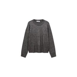 Mango Pullover 'Escandal' Damen Gr&ouml;&szlig;e L graumeliert / silber