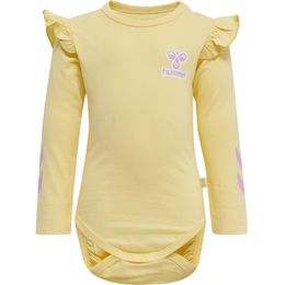 Hummel Body 'MIRABEL' Jungen Gr&ouml;&szlig;e 86 gelb / pink / wei&szlig;