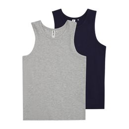 ABOUT YOU Undershirt 'Miles' boy Blue, Grey size 134/140
