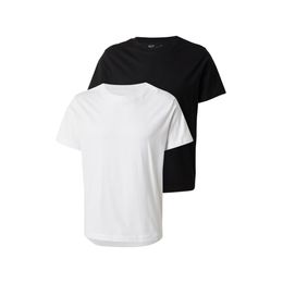 WEEKDAY T-Shirt Herren Gr&ouml;&szlig;e S schwarz / wei&szlig;