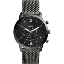 Fossil Analog Watch male Grey size One Size