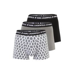K by KARL LAGERFELD Karl Lagerfeld Boxer shorts male Grey, Black, White size S
