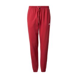 Nike Sportswear Hose 'CLUB' Herren Gr&ouml;&szlig;e 31/32 cranberry / wei&szlig;
