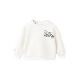 Mango Kids Sweatshirt 'TOYWOODY' Jungen Gr&ouml;&szlig;e 104/110 azur / braun / kiwi / offwhite