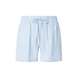 Only Shorts 'ONLCaro' Damen Gr&ouml;&szlig;e 42 hellblau / wei&szlig;