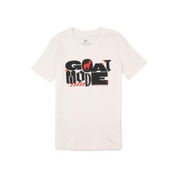 Nike Sportswear Shirt 'GOAT MODE' boy White size XS