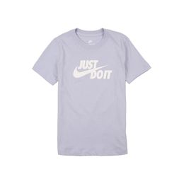 Nike Sportswear T-Shirt Jungen Gr&ouml;&szlig;e 147/158 flieder / wei&szlig;