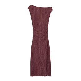 Pull&Bear Pull&Bear Kleid Damen Gr&ouml;&szlig;e 42 burgunder Winterkleid
