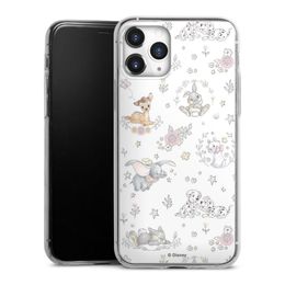 DeinDesign iPhone 11 Pro Handy Slim Case Silikon Handyh&uuml;lle transparent H&uuml;lle extra d&uuml;nn Disney Dumbo Bambi Silikon Slim Case