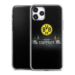 DeinDesign iPhone 11 Pro Handy Slim Case Silikon Handyh&uuml;lle transparent H&uuml;lle extra d&uuml;nn Bvb Stadium Borussia Dortmund Silikon Slim Case
