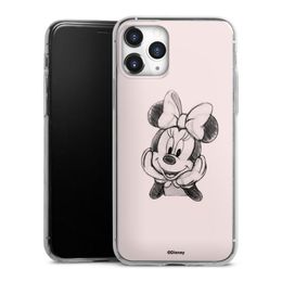 DeinDesign iPhone 11 Pro Handy Slim Case Silikon Handyh&uuml;lle transparent H&uuml;lle extra d&uuml;nn Disney Minnie Mouse Official Licensed Product Silikon Slim Case