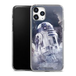 DeinDesign iPhone 11 Pro Handy Slim Case Silikon Handyh&uuml;lle transparent H&uuml;lle extra d&uuml;nn Robot Star Wars Merchandise Silikon Slim Case