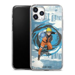 DeinDesign iPhone 11 Pro Handy Slim Case Silikon Handyh&uuml;lle transparent H&uuml;lle extra d&uuml;nn Manga Naruto Shippuden Official Licensed Product Silikon Slim Case