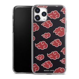 DeinDesign iPhone 11 Pro Handy Slim Case Silikon Handyh&uuml;lle transparent H&uuml;lle extra d&uuml;nn Naruto Shippuden Akatsuki Official Licensed Product Silikon Slim Case