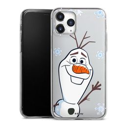 DeinDesign iPhone 11 Pro Handy Slim Case Silikon Handyh&uuml;lle transparent H&uuml;lle extra d&uuml;nn Disney Frozen Olaf Frozen 2 Silikon Slim Case