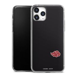 DeinDesign iPhone 11 Pro Handy Slim Case Silikon Handyh&uuml;lle transparent H&uuml;lle extra d&uuml;nn Official Licensed Product Akatsuki Naruto Shippuden Silikon Slim Case
