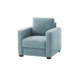 bobb Sessel mit Boxspringpolsterung Lisa de Luxe blau Ma&szlig;e (cm): B: 85 H: 90 T: 93.0 &raquo; M&ouml;bel Kraft