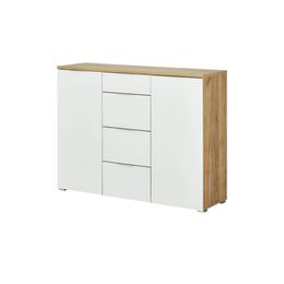 Primo Sideboard Bent holzfarben Ma&szlig;e (cm): B: 135 H: 105 T: 40.0 &raquo; M&ouml;bel Kraft
