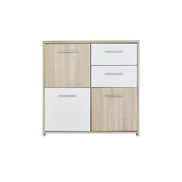 Primo Kommode Quadro holzfarben Ma&szlig;e (cm): B: 77 H: 78 T: 30.0 &raquo; M&ouml;bel Kraft