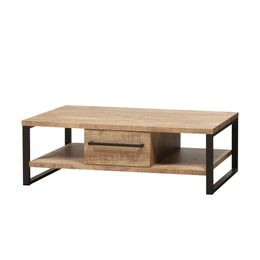 Primo Couchtisch Carriba - holzfarben - Materialmix - 60 cm - 40 cm - M&ouml;bel Kraft
