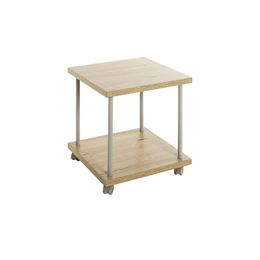 M&ouml;bel Kraft Beistelltisch - holzfarben - Materialmix - 40 cm - 45 cm - M&ouml;bel Kraft