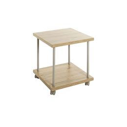 M&ouml;bel Kraft Beistelltisch - holzfarben - Materialmix - 40 cm - 45 cm - M&ouml;bel Kraft