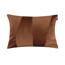 JOOP! Kissen J-Decor - braun - Materialmix - 40 cm - M&ouml;bel Kraft