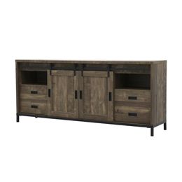 Primo Sideboard Stanley holzfarben Ma&szlig;e (cm): B: 220 H: 95 T: 45.0 &raquo; M&ouml;bel Kraft