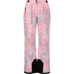 SLOPE Skihose 'Killy' Damen Gr&ouml;&szlig;e L flieder / rosa / schwarz