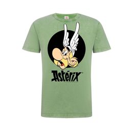logoshirt Shirt 'Asterix' female Green size S