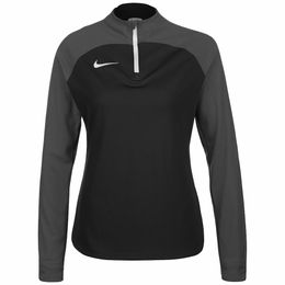 Nike Funktionsshirt 'Academy Pro Drill' Damen Gr&ouml;&szlig;e L dunkelgrau / schwarz