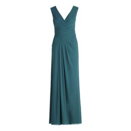 Vera Mont Abendkleid Damen Gr&ouml;&szlig;e 48 dunkelgr&uuml;n Winterkleid