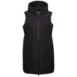 Ulla Popken Vest female Black size 54-56