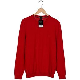 BOSS Black Pullover Herren Gr&ouml;&szlig;e L Second Hand rot