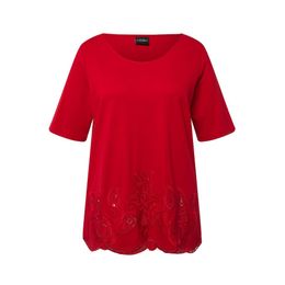 Ulla Popken Blouse female Red size 46-48