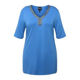 Ulla Popken Shirt female Blue size 58-60