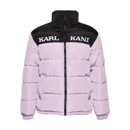 Karl Kani Winterjacke Herren Gr&ouml;&szlig;e XL lavendel / schwarz / wei&szlig;