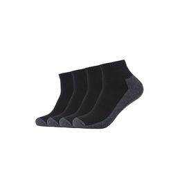Camano Sportsocken Herren Gr&ouml;&szlig;e 35/38 grau / schwarz