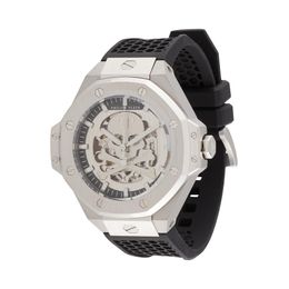 Philipp Plein Uhr Herren Gr&ouml;&szlig;e One Size schwarz / silber