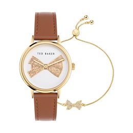 Ted Baker Schmuckset 'Phylipa' Damen Gr&ouml;&szlig;e One Size braun / gold / wei&szlig;
