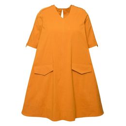 Ulla Popken Tunic female Orange size 46-48