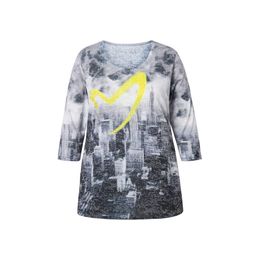 MIAMODA Shirt female Grey size 56