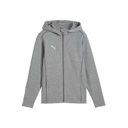 Puma Athletic Zip-Up Hoodie boy Grey size 164