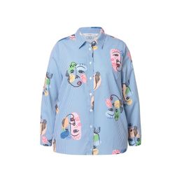 Angel of Style Bluse Damen Gr&ouml;&szlig;e 5XL blau / t&uuml;rkis / grasgr&uuml;n / altrosa