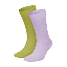 DillySocks Socks female Green, Purple size 36-40