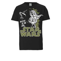 logoshirt Shirt 'Star Wars - Yoda' female Black size XS