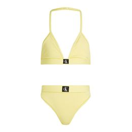 Calvin Klein Swimwear Bikini girl Yellow size 14-16