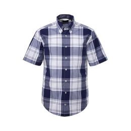 JP1880 Button Up Shirt male Blue size 7XL